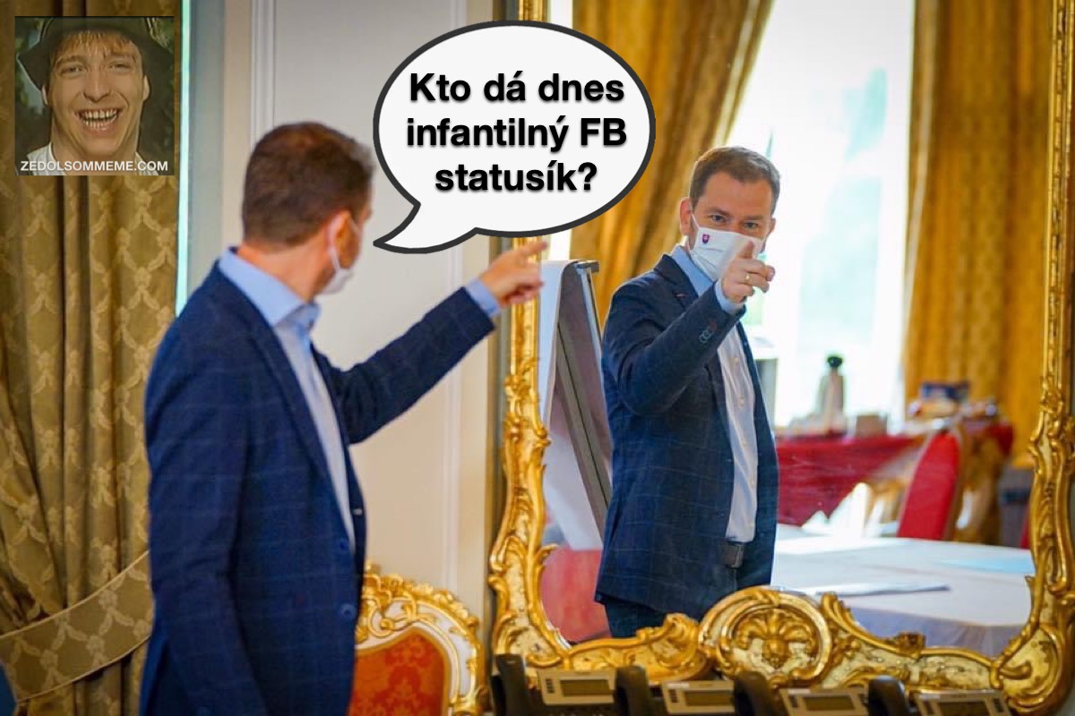 Igor a zrkadlo - Zedol som meme