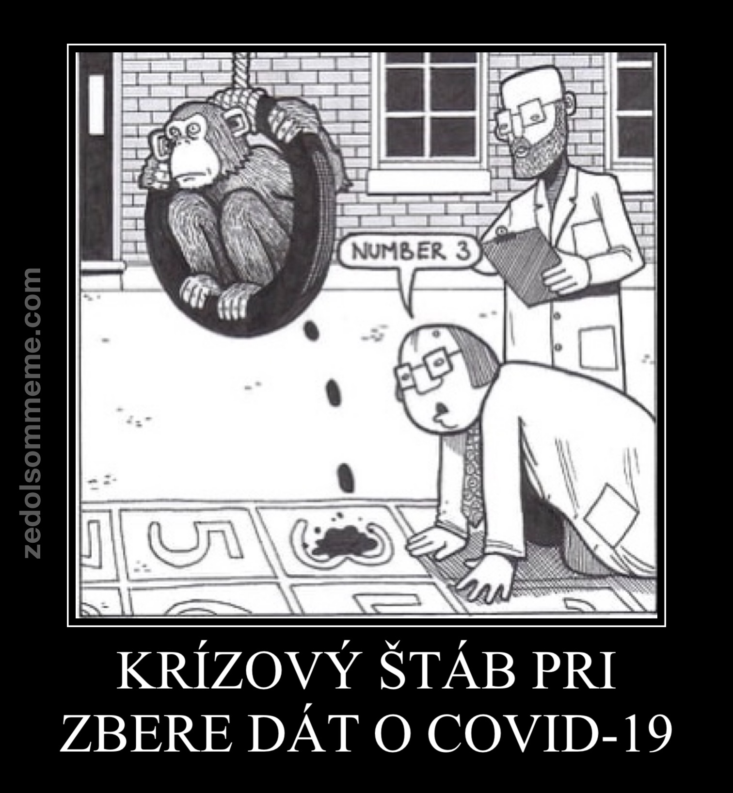 Zber dát o COVID-19 - Zedol som meme